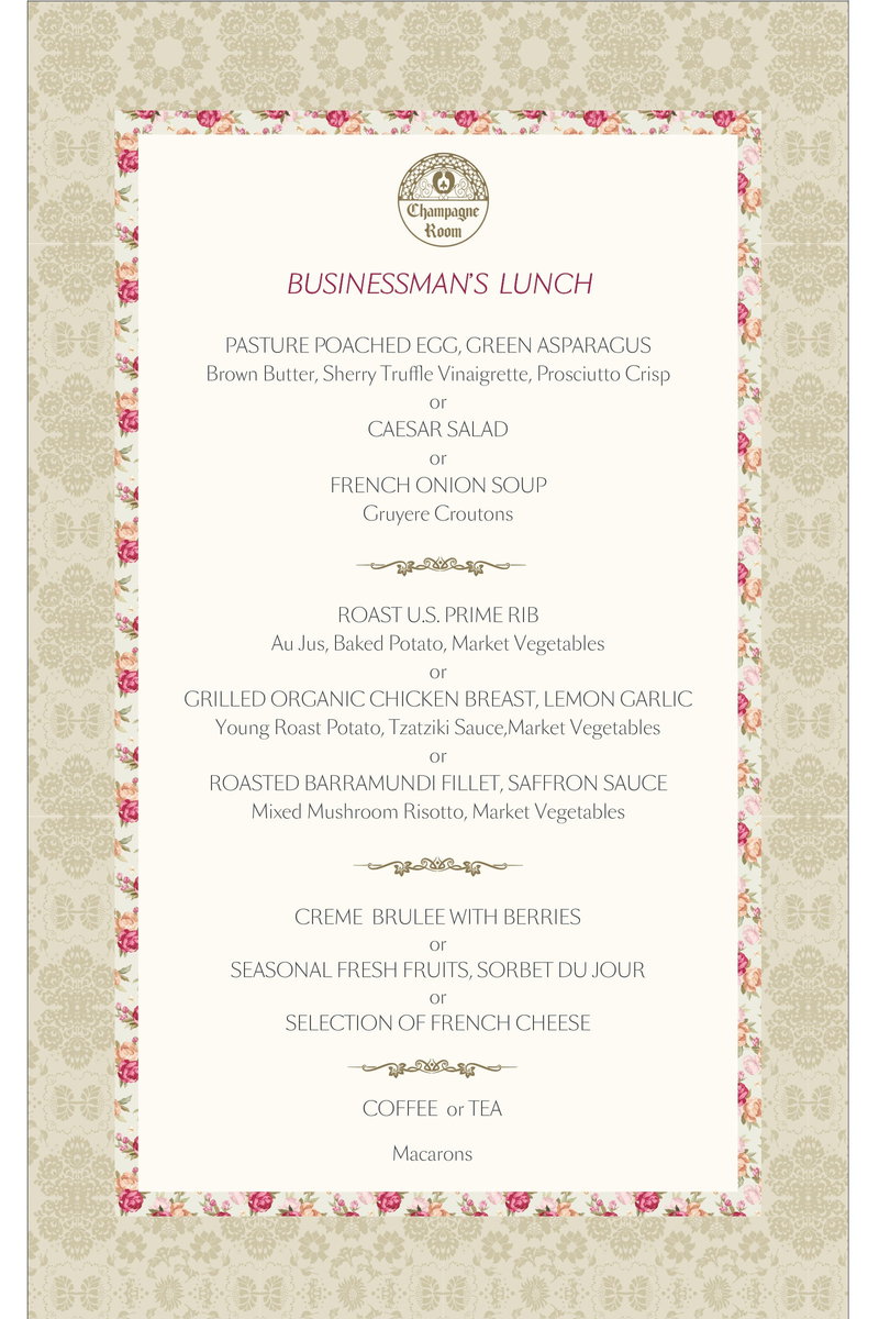 Champagne Room - The Manila Hotel