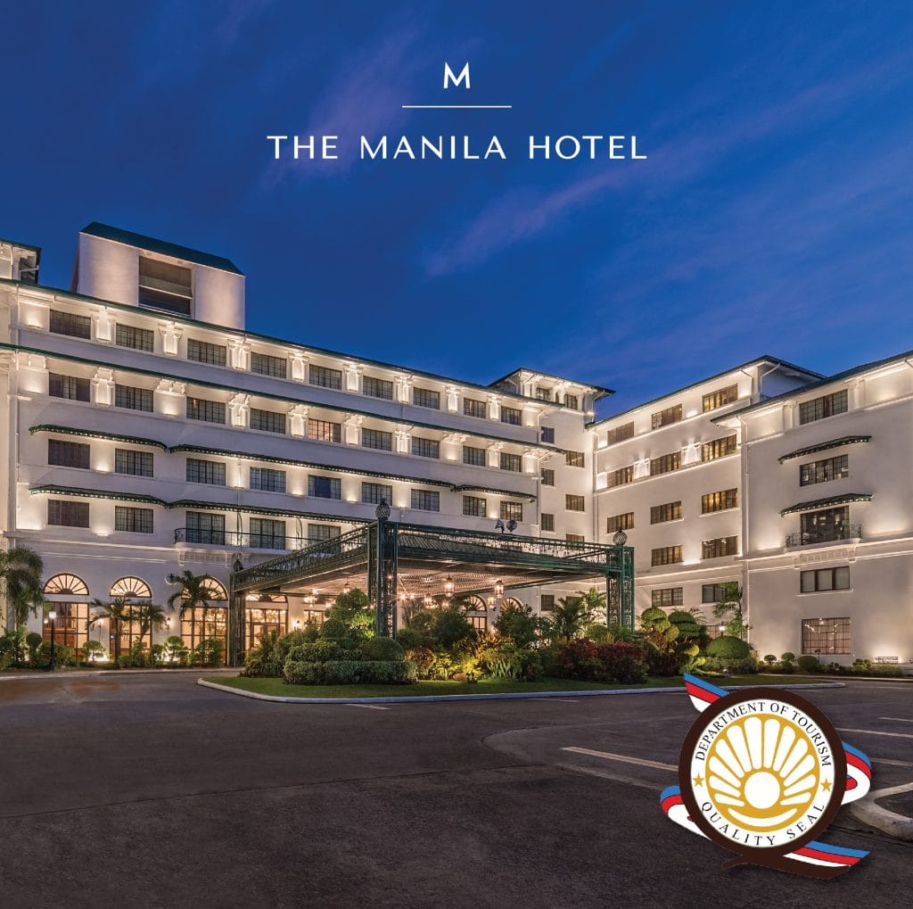 The Manila Hotel - You are safe here in the Grand Dame.