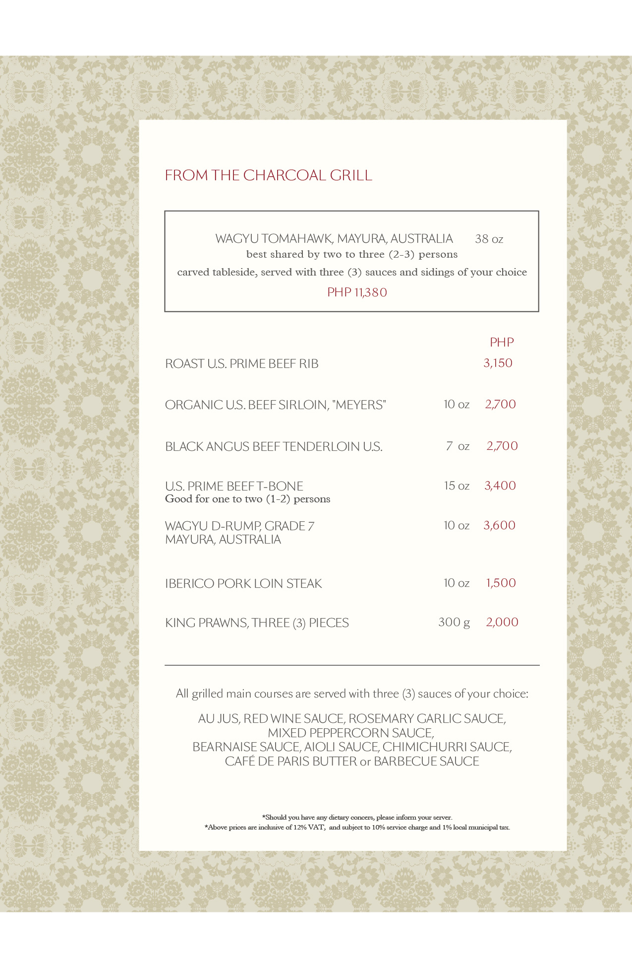 Champagne Room - The Manila Hotel