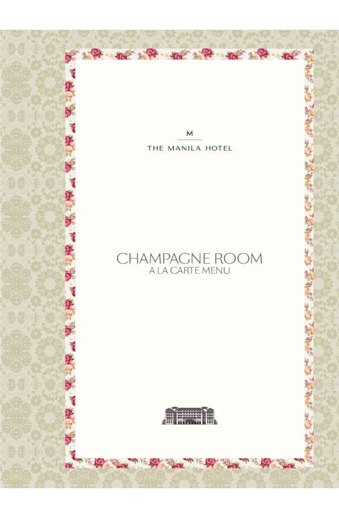 Champagne Room - The Manila Hotel