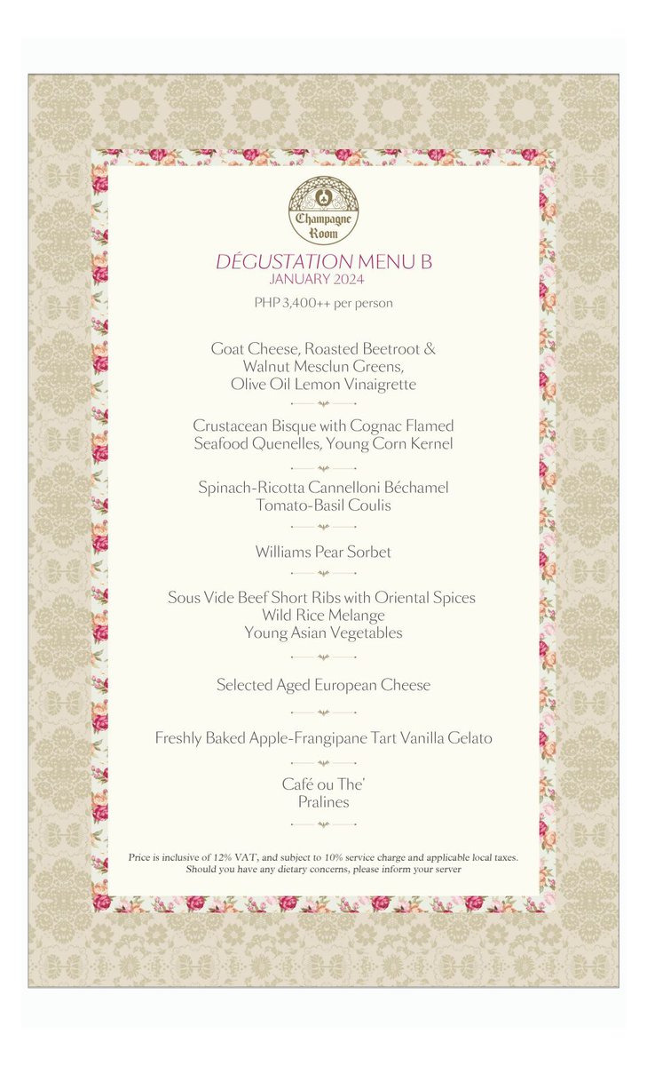 Champagne Room - The Manila Hotel