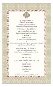 Champagne Room - The Manila Hotel