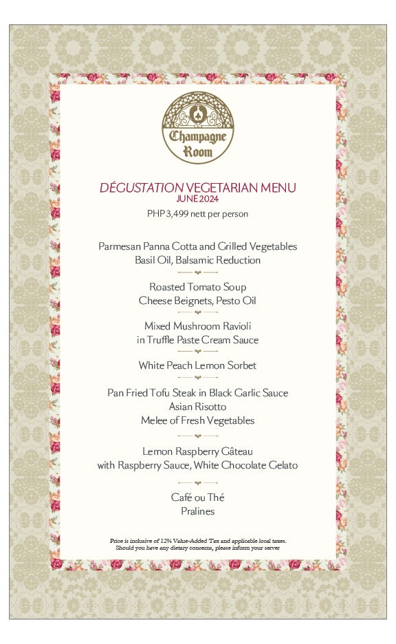 Champagne Room - The Manila Hotel