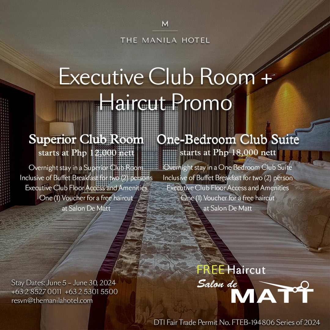 Promotions Archive - The Manila Hotel
