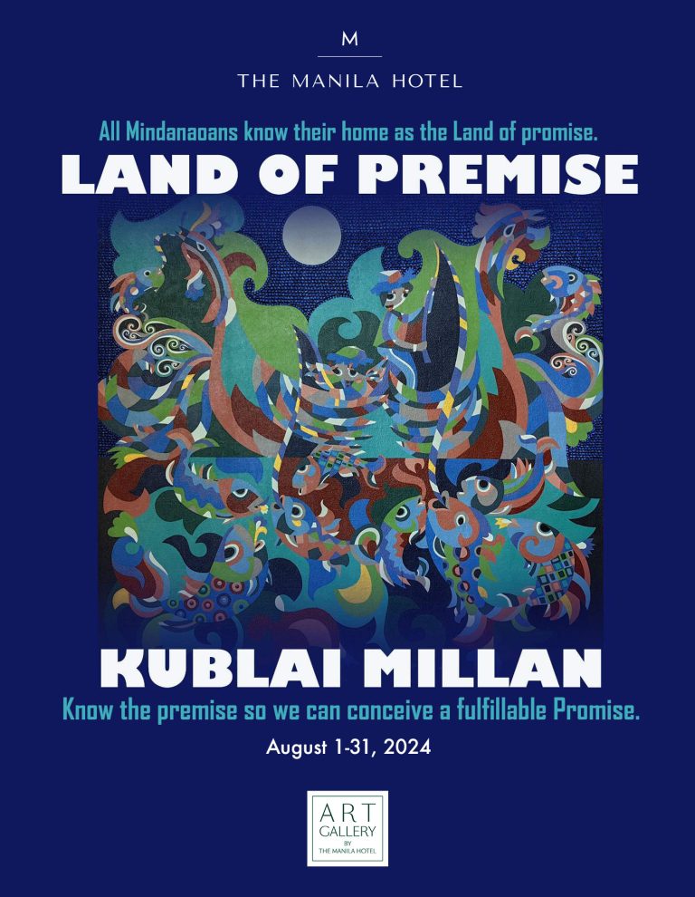 Kublai Millan Presents "Land of Premise" at The Art Gallery of The ...