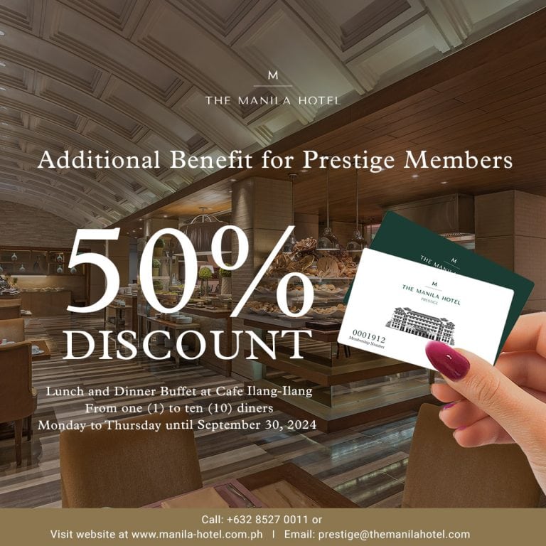 Promotions Archive - The Manila Hotel