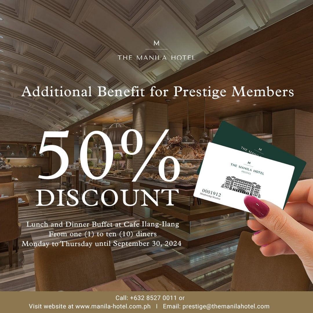Promotions Archive - The Manila Hotel