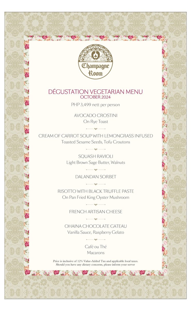 Champagne Room - The Manila Hotel