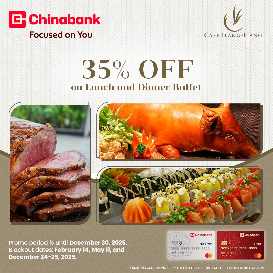Chinabank Credit Card Offers Exclusive Staycation and Dining Promos at ...