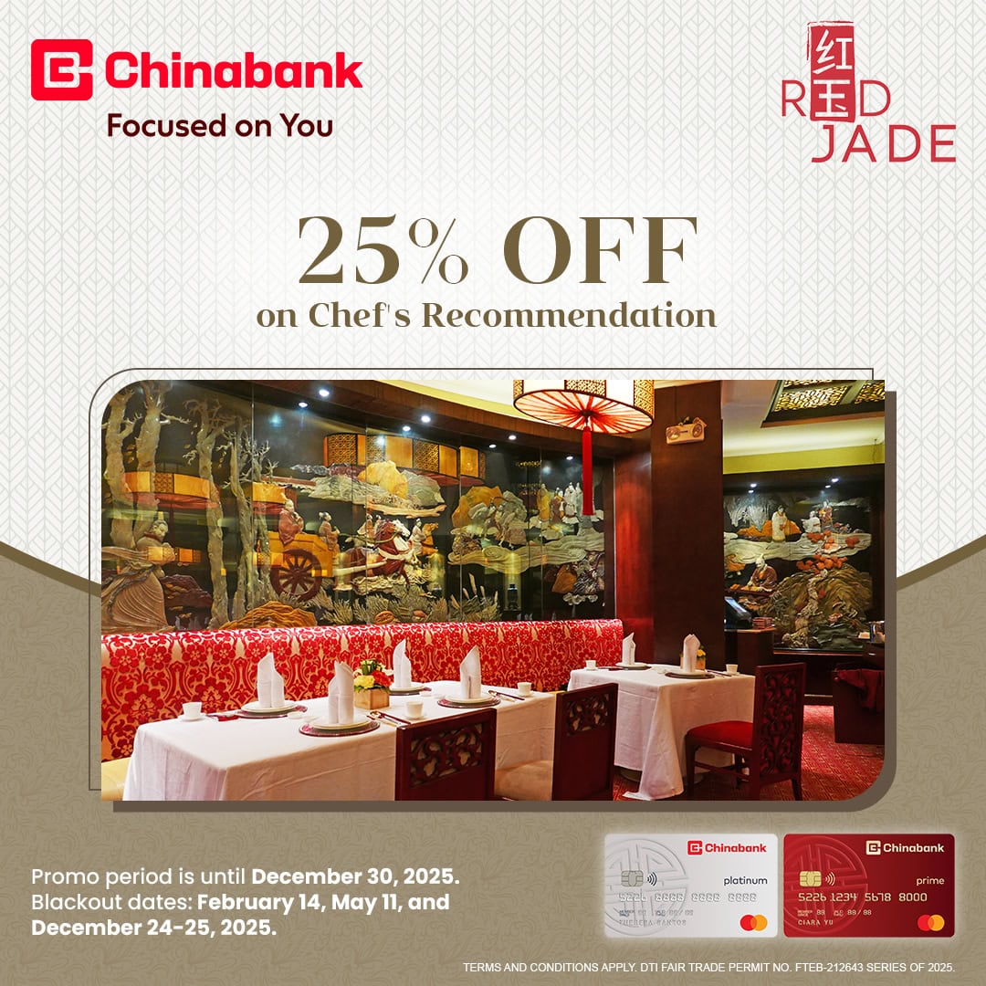 Chinabank Credit Card Offers Exclusive Staycation and Dining Promos at ...