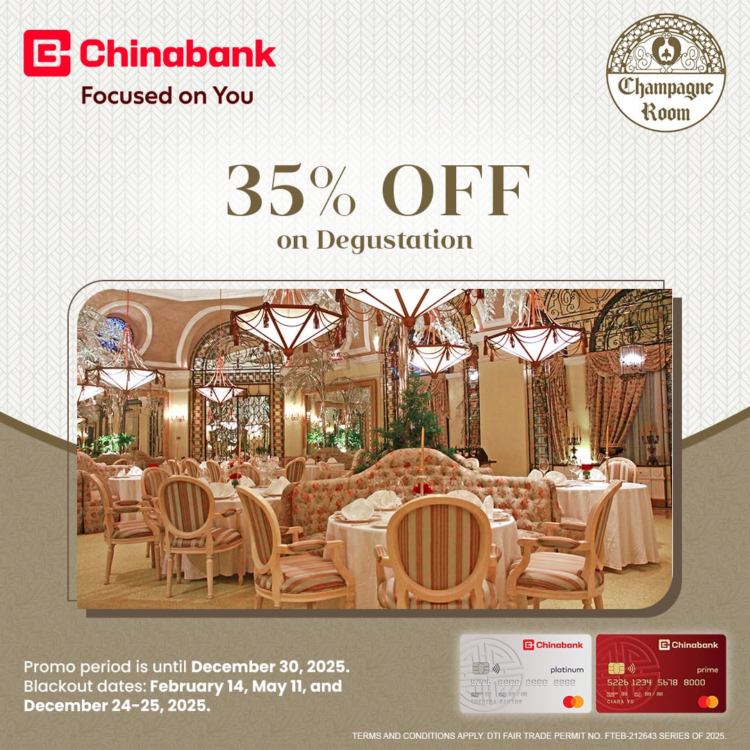 Chinabank Credit Card Offers Exclusive Staycation and Dining Promos at ...