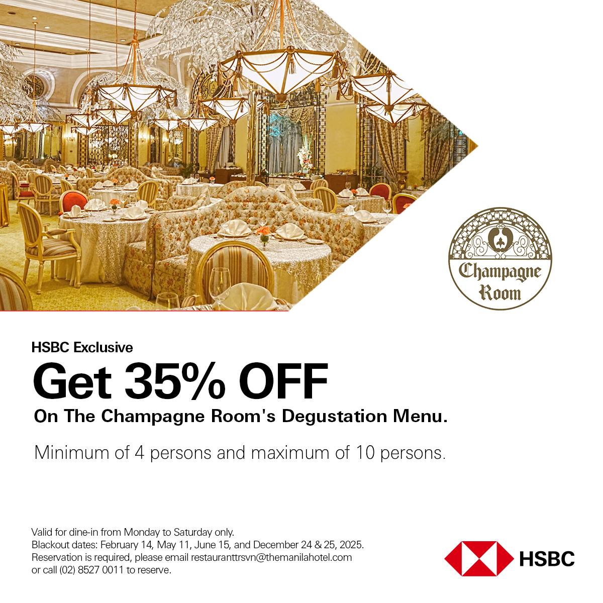 Champagne Room - The Manila Hotel