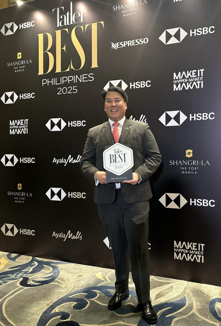 The Manila Hotel Wins Best Heritage Hotel Award - The Manila Hotel