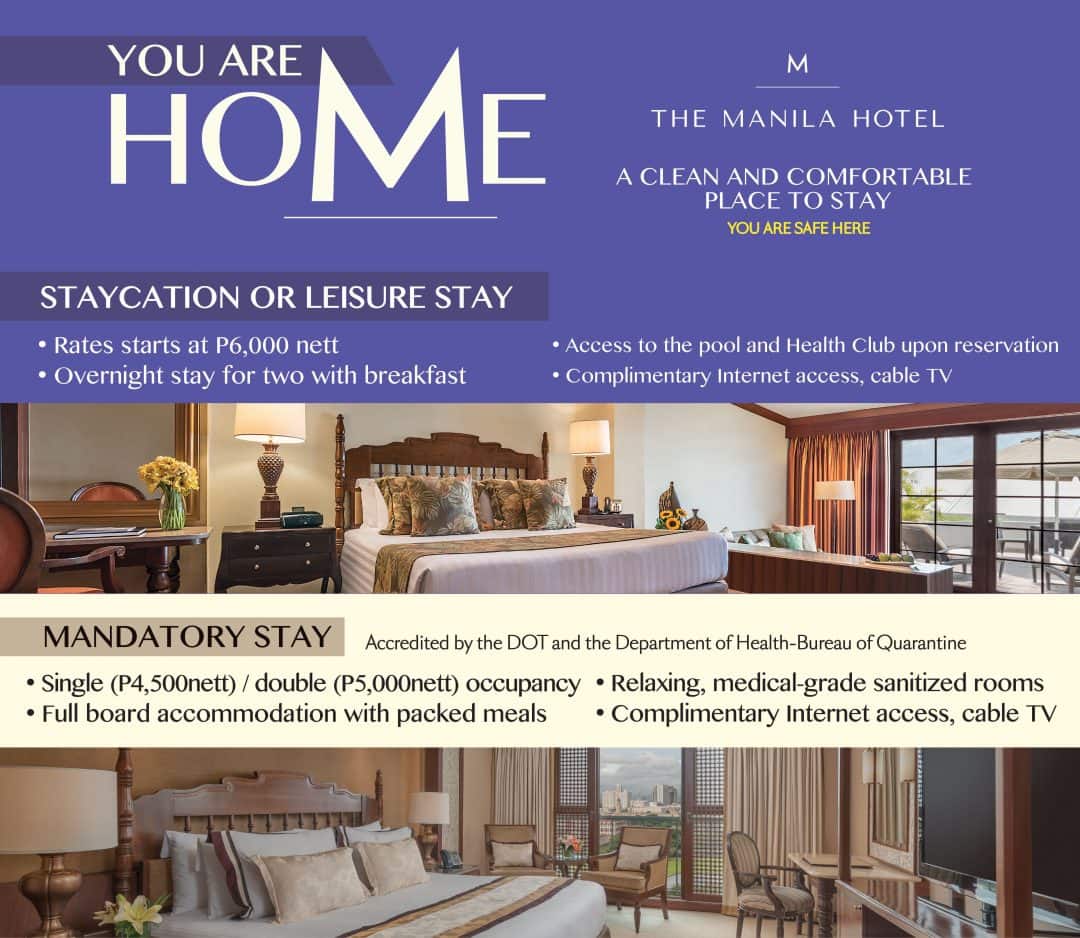 The Manila Hotel - You are safe here in the Grand Dame.